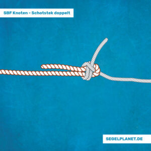 Doppelter Schotstek - Anleitung (Illustriert)
